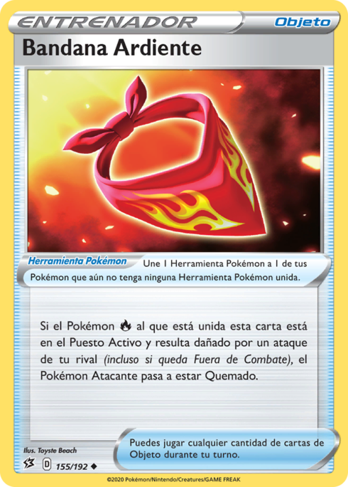 Bandana Ardiente (TCG) - WikiDex, la enciclopedia Pokémon