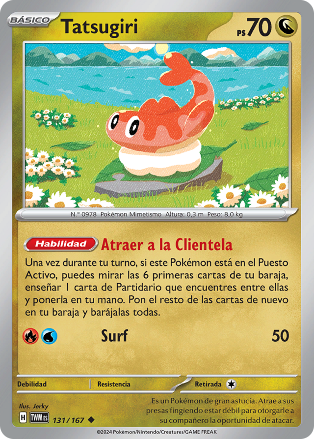 Tatsugiri (Mascarada Crepuscular TCG) - WikiDex, la enciclopedia Pokémon