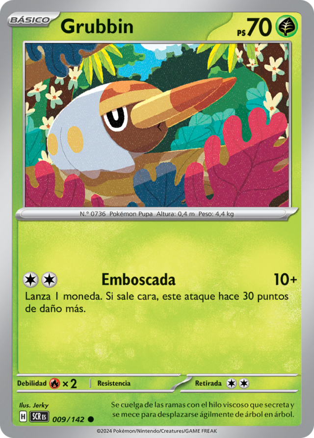 Grubbin (Corona Astral TCG) - WikiDex, la enciclopedia Pokémon