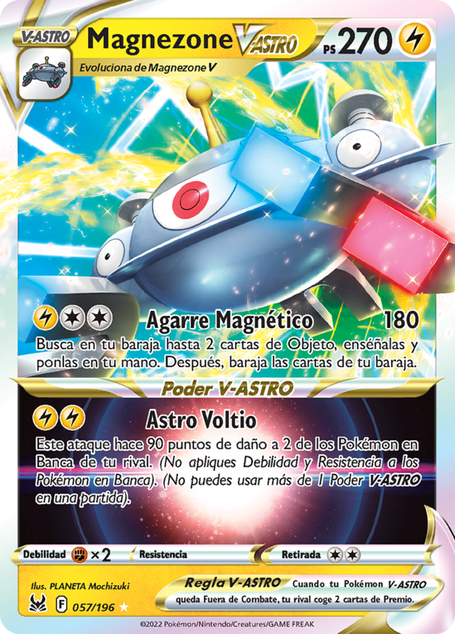 Magnezone V-ASTRO (Origen Perdido TCG) - WikiDex, la enciclopedia Pokémon