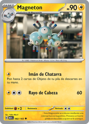 Magnemite (151 TCG) - WikiDex, la enciclopedia Pokémon