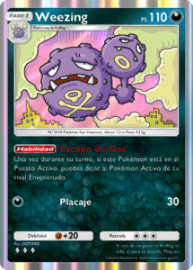 Weezing (Genes Formidables TCG Pocket) - WikiDex, la enciclopedia Pokémon
