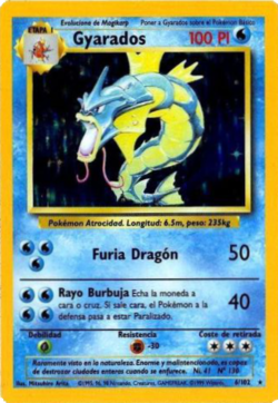 Gyarados (Base Set TCG) - WikiDex, la enciclopedia Pokémon