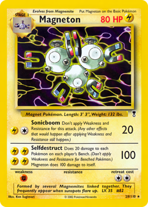Magneton (Fósil TCG) - WikiDex, la enciclopedia Pokémon