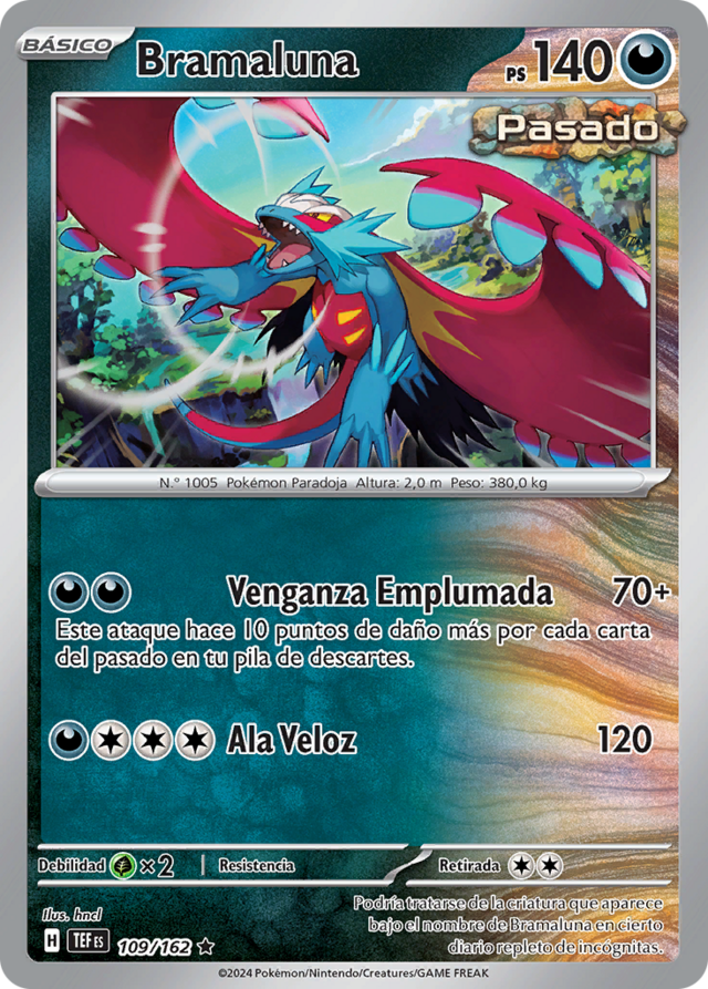 Bramaluna (Fuerzas Temporales TCG) - WikiDex, la enciclopedia Pokémon
