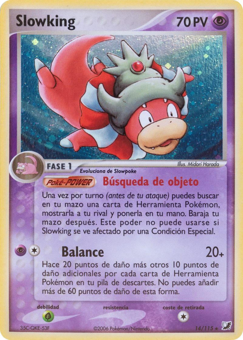 Slowking (Fuerzas Ocultas TCG) - WikiDex, la enciclopedia Pokémon