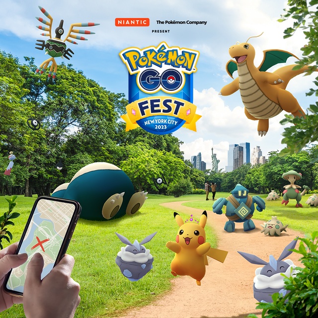Festival de Pokémon GO 2023 en Nueva York - WikiDex, la enciclopedia Pokémon