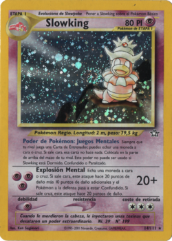 Slowking (Neo Génesis TCG) - WikiDex, la enciclopedia Pokémon