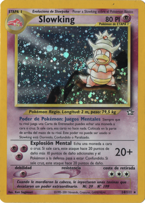 Slowking (Neo Génesis TCG) - WikiDex, la enciclopedia Pokémon