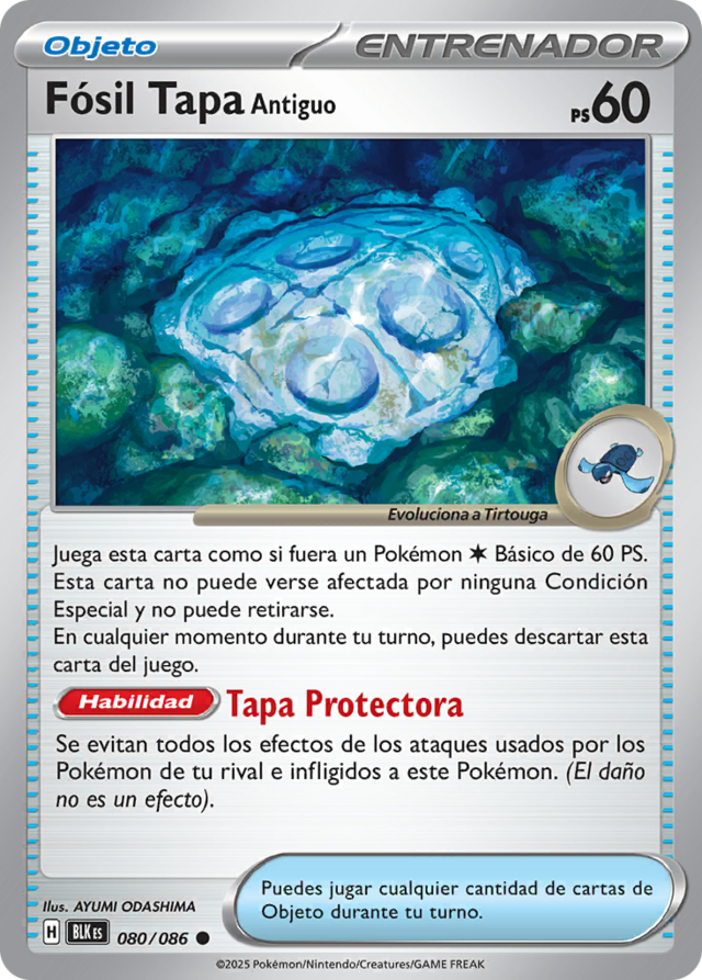 Fósil Cubierta Antiguo (TCG)/Fósil Tapa Antiguo (TCG) - WikiDex, la ...