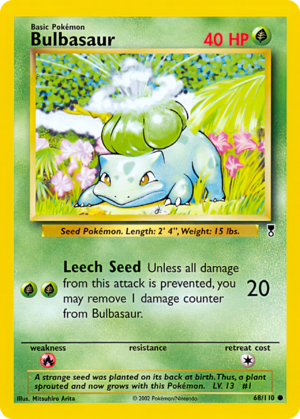 Bulbasaur (Base Set TCG) - WikiDex, la enciclopedia Pokémon