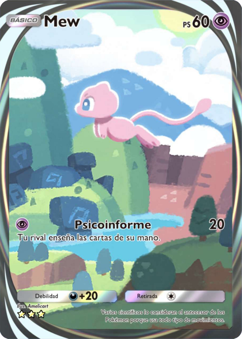 Mew (Genes Formidables TCG Pocket) - WikiDex, la enciclopedia Pokémon