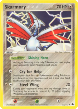 Skarmory (Delta Species TCG) - WikiDex, la enciclopedia Pokémon