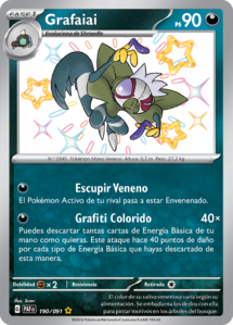 Grafaiai (Evoluciones en Paldea TCG) - WikiDex, la enciclopedia Pokémon