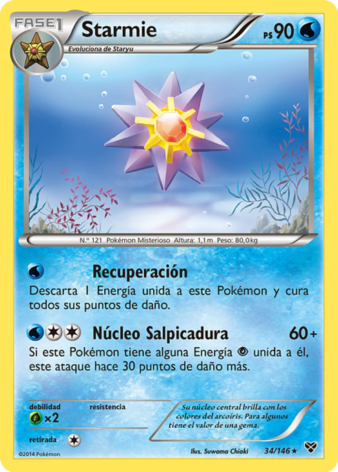 Starmie (XY TCG) - WikiDex, la enciclopedia Pokémon