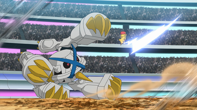 Archivo:EP1207 Metagross VS Pikachu.png - WikiDex, la enciclopedia Pokémon