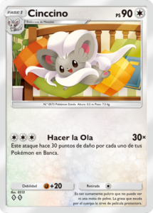 Cinccino (Genes Formidables TCG Pocket) - WikiDex, la enciclopedia Pokémon