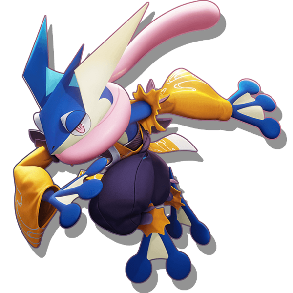 Archivo:Artwork Greninja Discípulo UNITE.png - WikiDex, la enciclopedia Pokémon