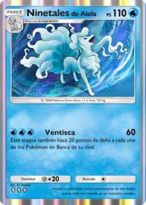 Vulpix de Alola (Guardianes Celestiales TCG Pocket) - WikiDex, la ...