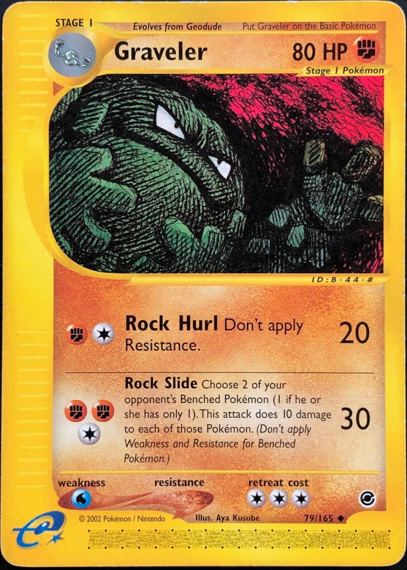 Graveler (Expedition Base Set TCG) - WikiDex, la enciclopedia Pokémon