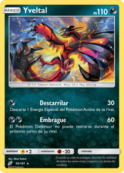 Yveltal (Unión de Aliados TCG) - WikiDex, la enciclopedia Pokémon