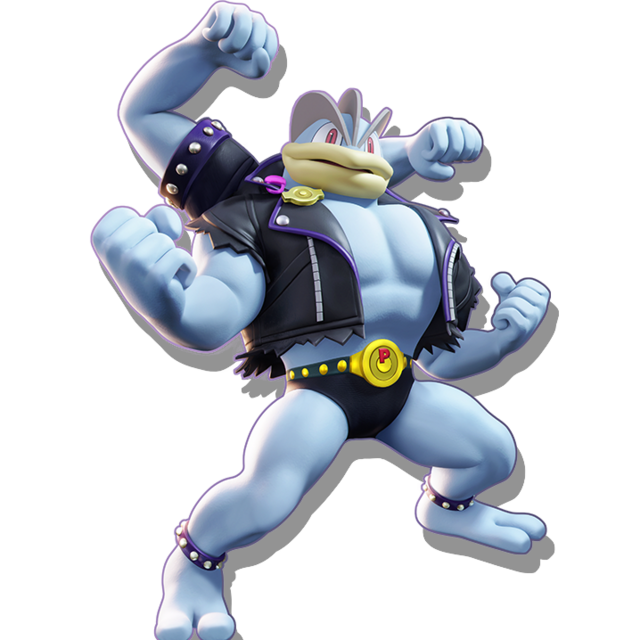Archivo:Artwork Machamp Punk UNITE.png - WikiDex, la enciclopedia Pokémon