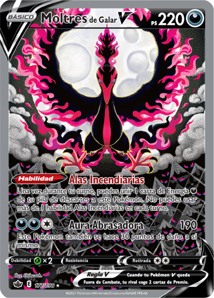 Moltres de Galar V (Reinado Escalofriante TCG) - WikiDex, la ...