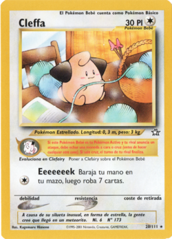 Cleffa (Neo Génesis TCG) - WikiDex, la enciclopedia Pokémon