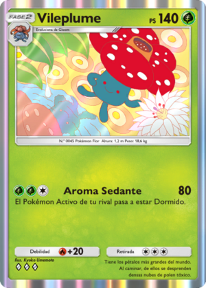 Vileplume (Genes Formidables TCG Pocket) - WikiDex, la enciclopedia Pokémon