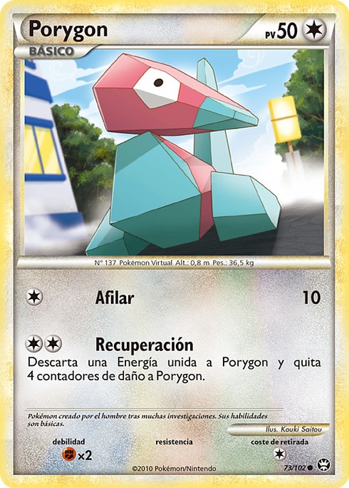 Porygon (Triunfadores TCG) - WikiDex, la enciclopedia Pokémon