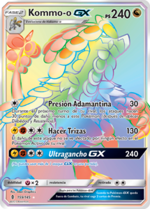 Kommo-o-GX (Albor de Guardianes TCG) - WikiDex, la enciclopedia Pokémon