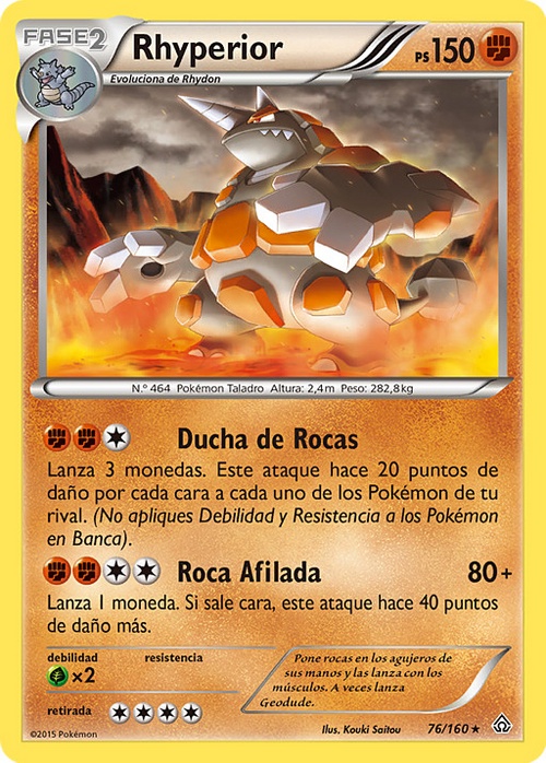 Rhyperior (Duelos Primigenios 76 TCG) - WikiDex, la enciclopedia Pokémon