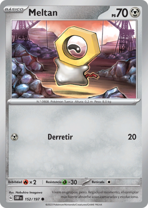 Melmetal ex (Llamas Obsidianas TCG) - WikiDex, la enciclopedia Pokémon