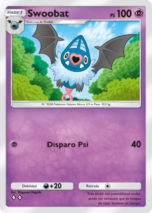 Woobat (Arboleda de Eevee TCG Pocket) - WikiDex, la enciclopedia Pokémon