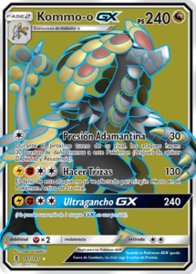 Kommo-o-GX (Albor de Guardianes TCG) - WikiDex, la enciclopedia Pokémon