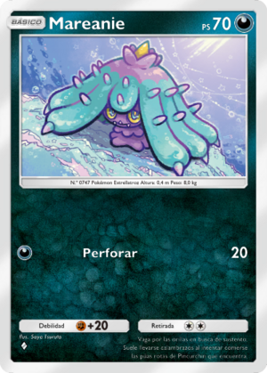 Mareanie (Guardianes Celestiales TCG Pocket) - WikiDex, la enciclopedia Pokémon