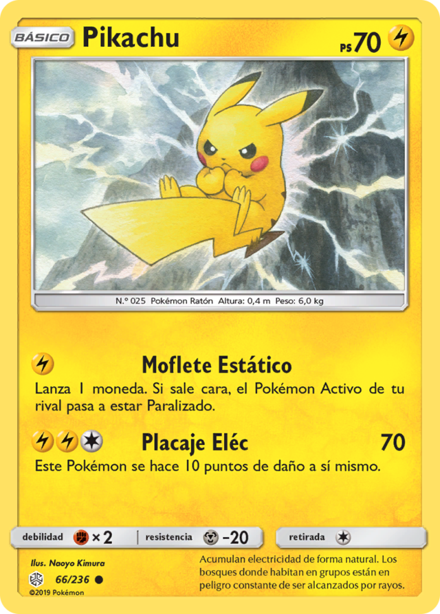 Pikachu (Eclipse Cósmico TCG) - WikiDex, la enciclopedia Pokémon