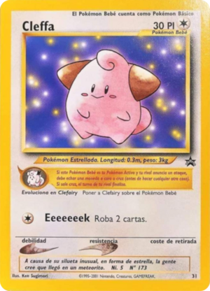 Cleffa (WoTC Promo TCG) - WikiDex, la enciclopedia Pokémon