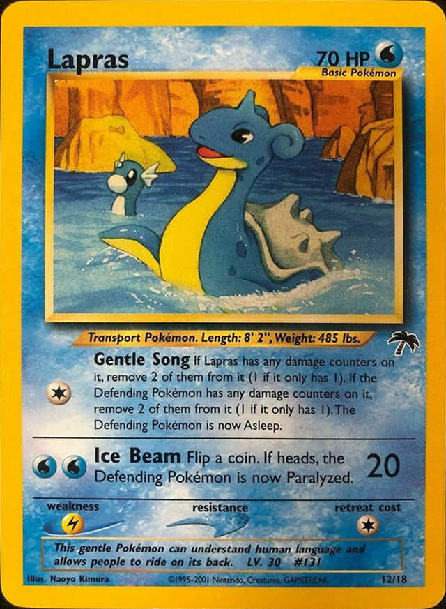 Lapras (Southern Islands TCG) - WikiDex, la enciclopedia Pokémon