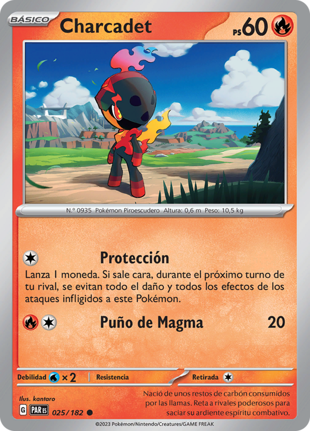 Charcadet (Brecha Paradójica 25 TCG) - WikiDex, la enciclopedia Pokémon
