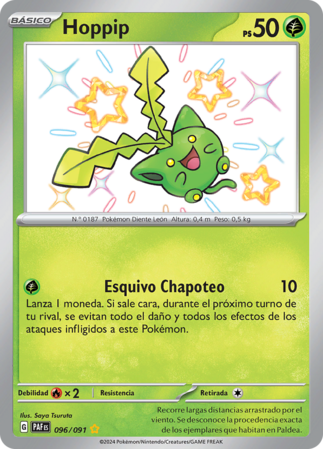 Hoppip (Evoluciones en Paldea TCG) - WikiDex, la enciclopedia Pokémon