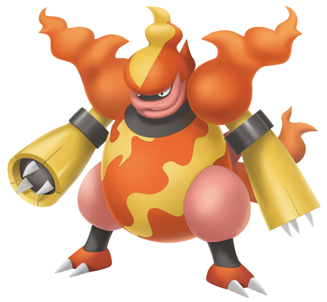 Archivo:Magmortar DBPR (Ilustración).png - WikiDex, la enciclopedia Pokémon