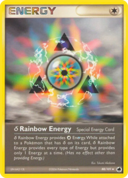 δ Rainbow Energy (TCG) - WikiDex, la enciclopedia Pokémon