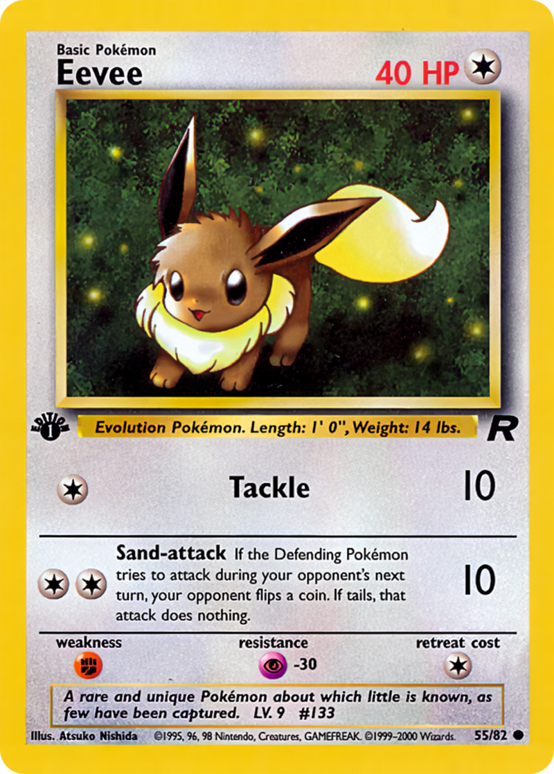 Eevee (Team Rocket TCG) - WikiDex, la enciclopedia Pokémon