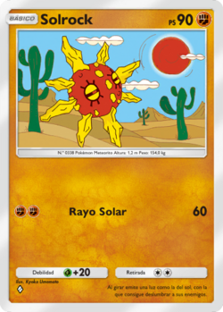 Solrock (Guardianes Celestiales TCG Pocket) - WikiDex, la enciclopedia ...