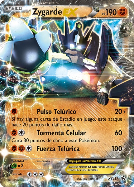 Zygarde-EX (Destinos Enfrentados TCG) - WikiDex, la enciclopedia Pokémon
