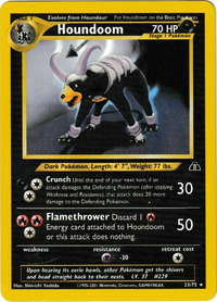 Houndoom (Neo Discovery TCG) - WikiDex, la enciclopedia Pokémon