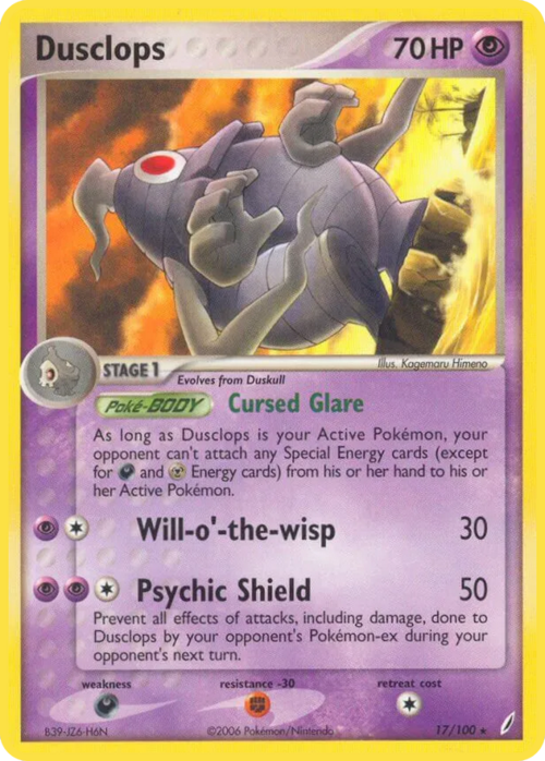 Dusclops (Crystal Guardians TCG) - WikiDex, la enciclopedia Pokémon