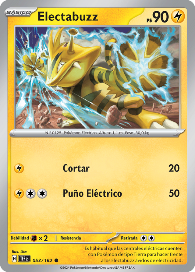 Electabuzz (Fuerzas Temporales TCG) - WikiDex, la enciclopedia Pokémon