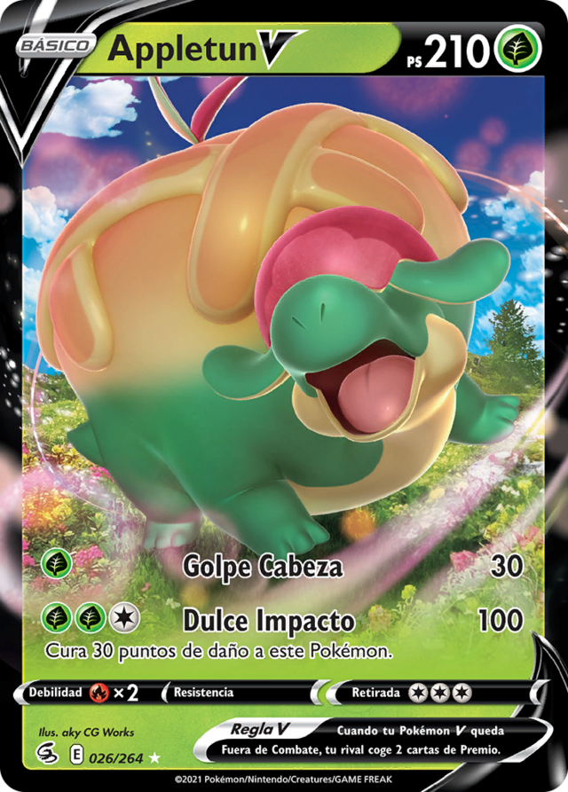 Appletun V (Golpe Fusión TCG) - WikiDex, la enciclopedia Pokémon